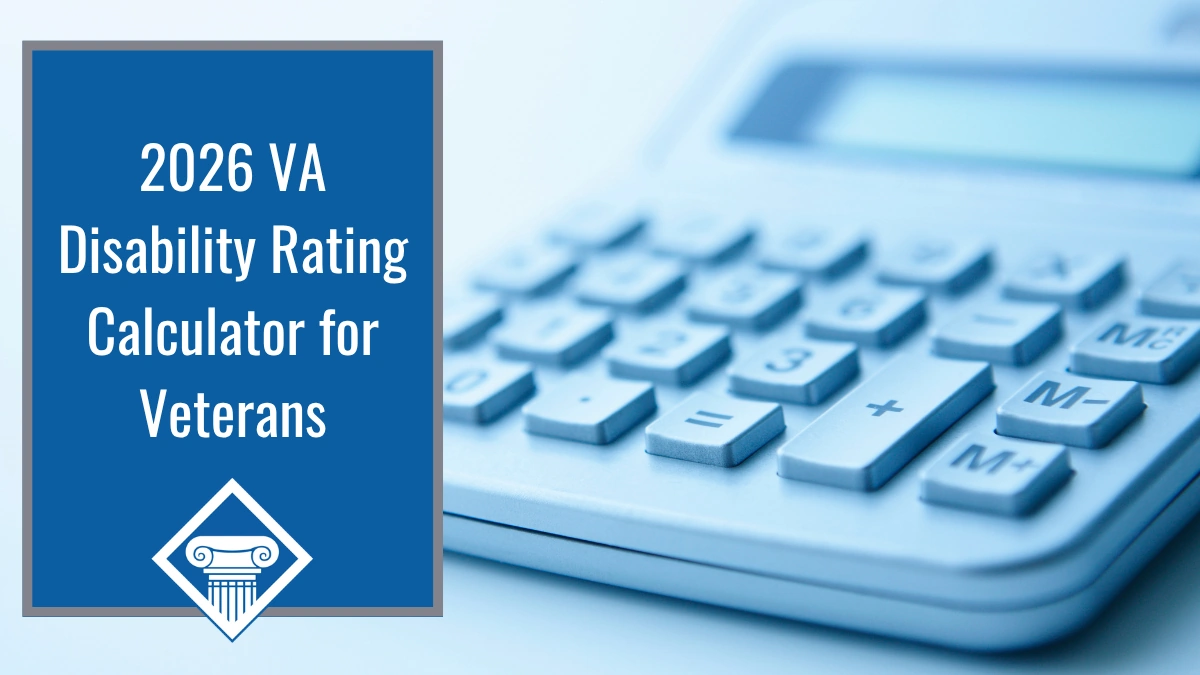 2026 Va Disability Rating Calculator For Veterans 7437
