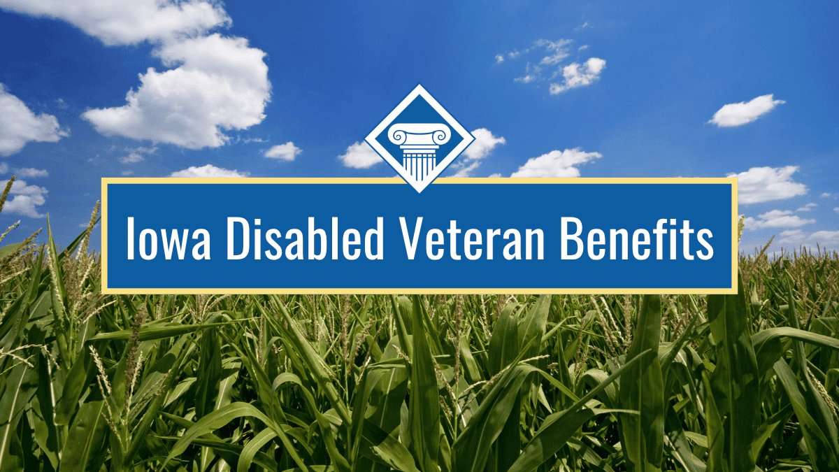 Iowa disabled veteran benefits