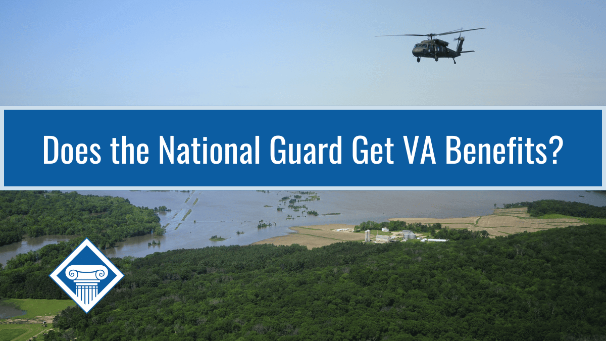 Does the National Guard get VA benefits?